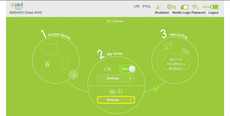 How to Change PTCL WIFI Password in 2023? (100% Working Methods) | TechAger