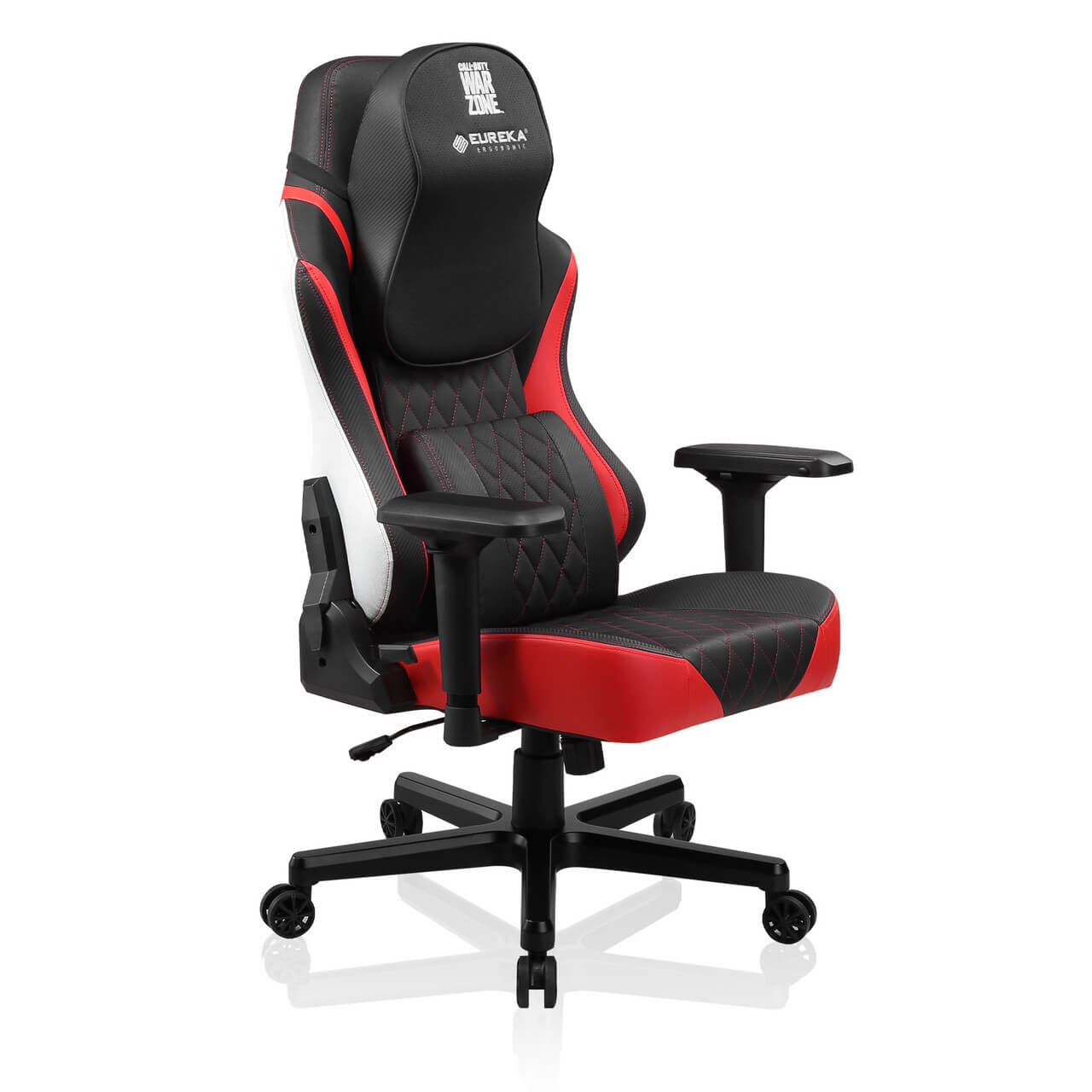 Call of Duty Gaming Chair Warzone Red By Eureka Ergonomic | TechAger