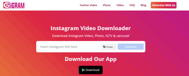 iGram: Download Instagram Videos in Seconds - TechAger