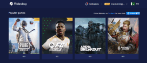 Midasbuy: Global Top-Up Center for Games - TechAger
